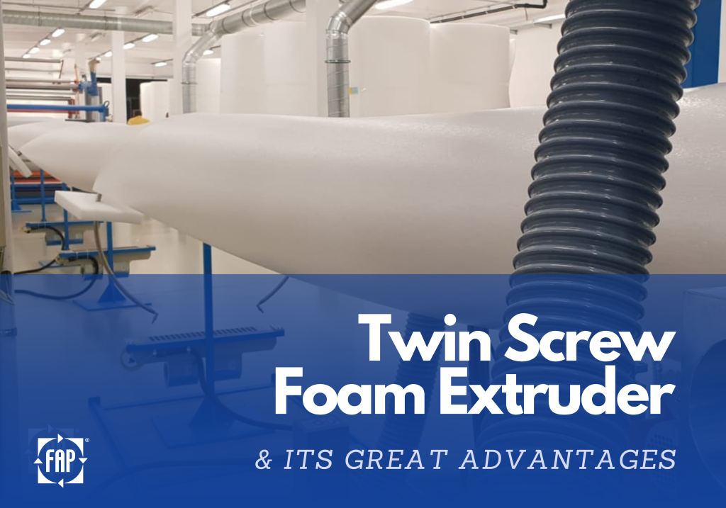 Advantages of Twin Screw Counter-Rotating Foam Extruder
