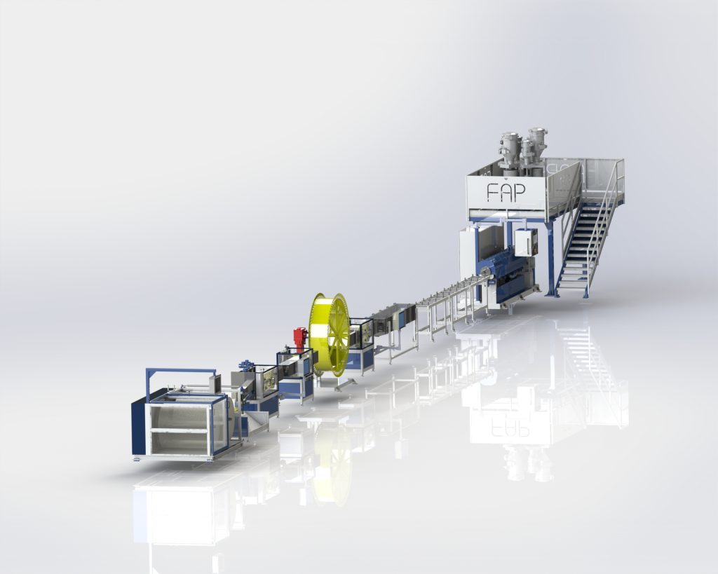 Foam Extrusion Lines for Tubes and Profiles